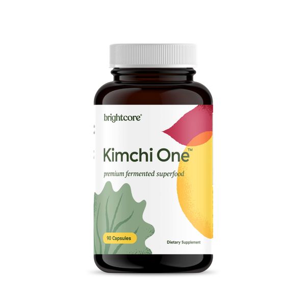 Brightcore Nutrition - Kimchi One, Kimchi Powder Capsules, Probiotics ...
