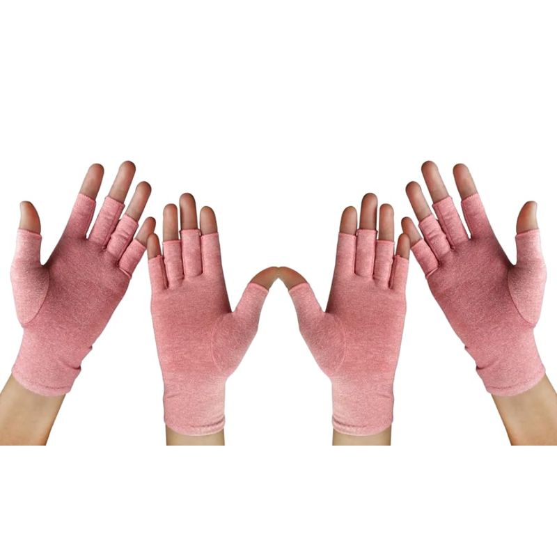 2Pairs Arthritis Compression Gloves for Men & Women | Wrist Support ...