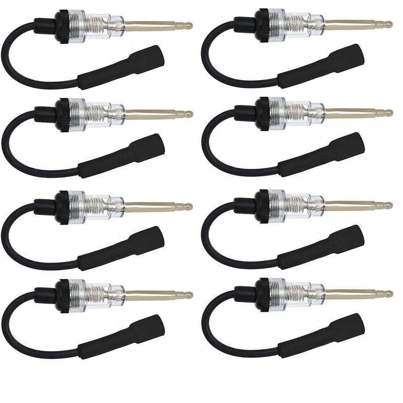 VCT 8 Pack AUTO CAR Engine Inline in LINE Spark Plug Ignition Spark ...