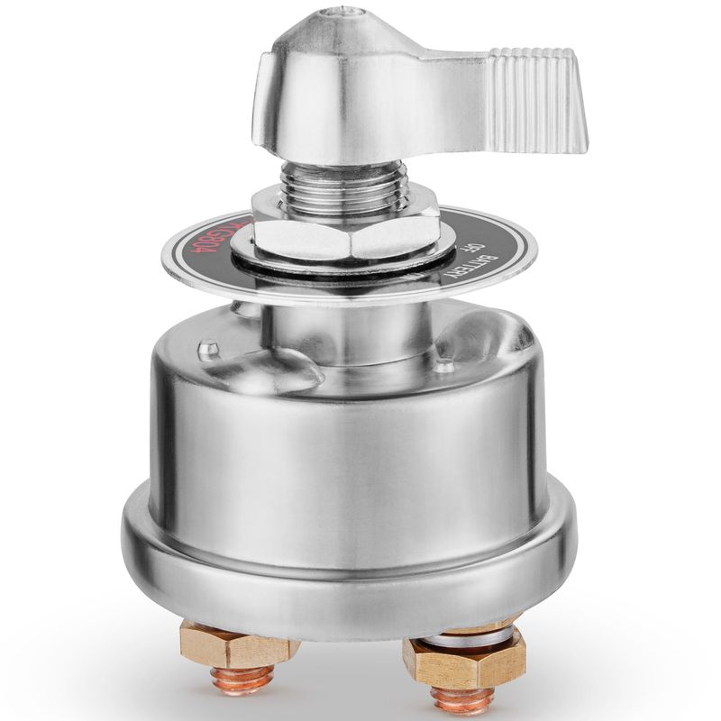 Mata1 Battery Disconnect Switch, Top or Side Mount, 300 amp 12-48 V ...