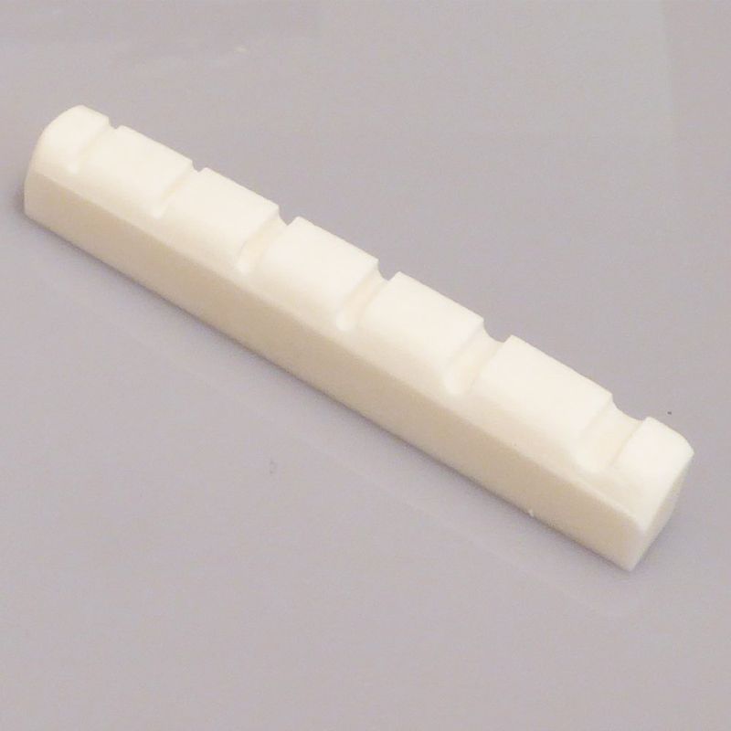 Bone 6 string bass guitar top nut 54mm x 6mm - Online Marketplace ...