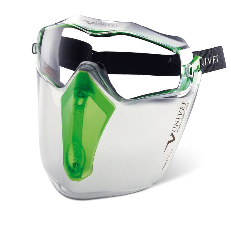 Univet 6X3 Next Generation Goggle & Protective Face Shield - Online ...