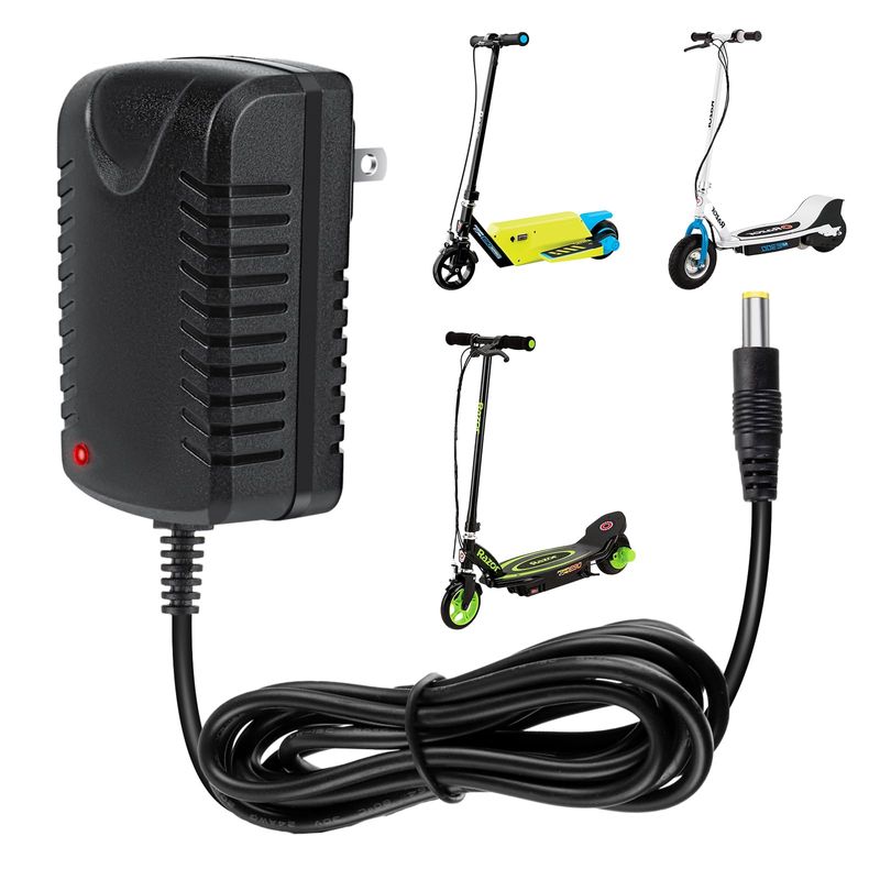 12V Kids Ride On Charger for Razor Power Core E90 E95 Electric Scooter ...