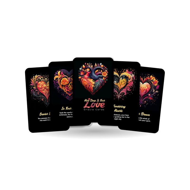 Ibiza Tarot How Deep is Your Love Oracle Cards - Where Love Meets Enlightenment - Divination ...