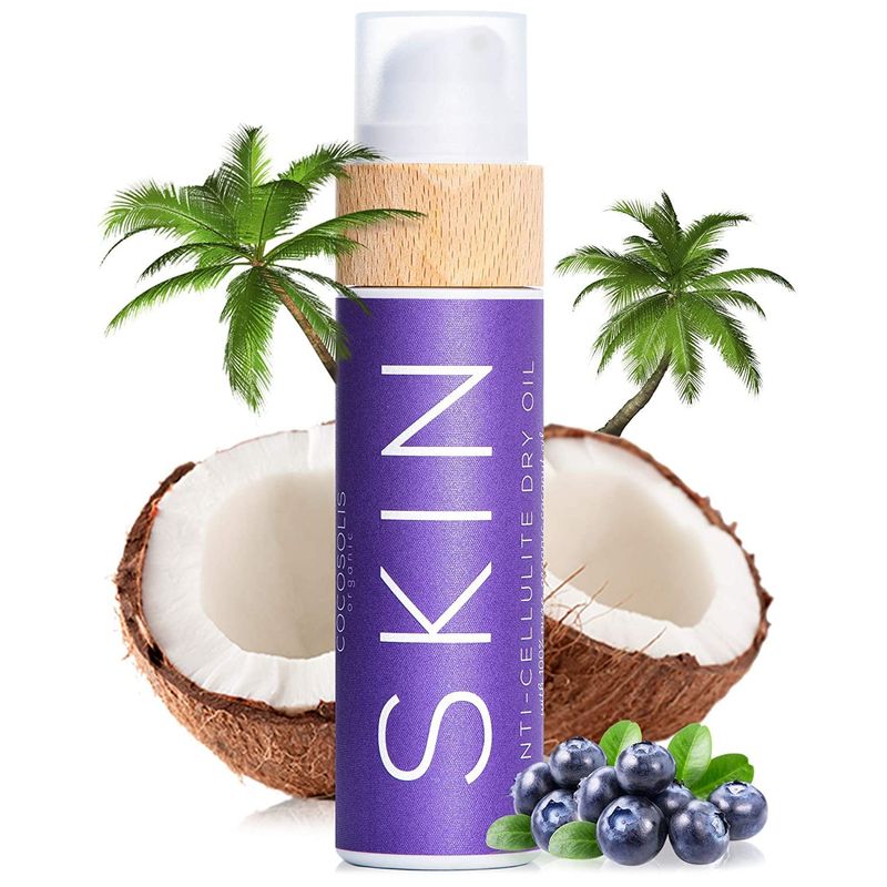 COCOSOLIS Skin Anti-Cellulite Massage Oil | Organic Oil for Skin ...