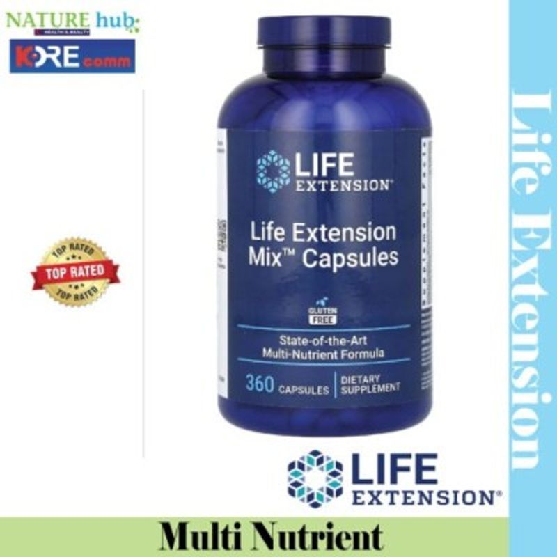 Life Extension, Life Extension Mix Capsules, 360 Capsules - Online ...