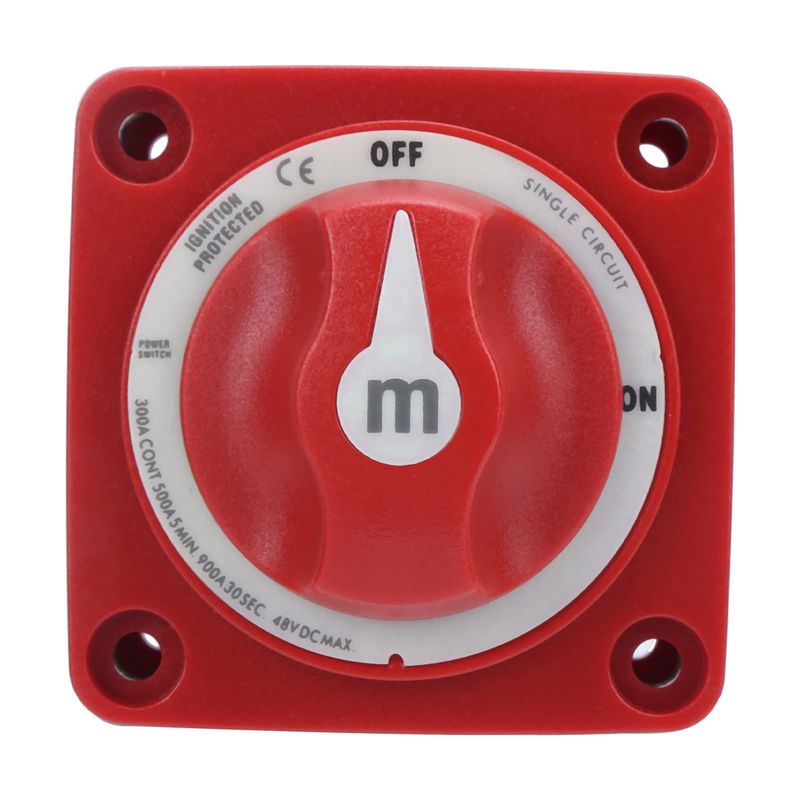 Haosie Battery Isolator Switch 6006, DC 48V 300 Amp M Series Battery 2 ...
