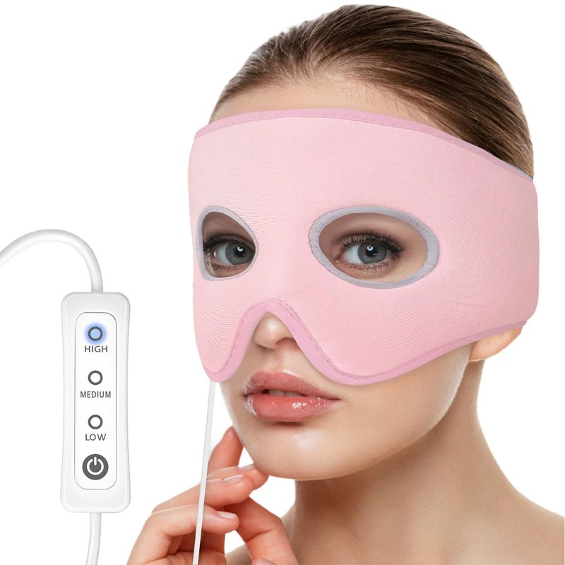 Comfheat Sinus Relief Mask Moist Heat Face Heating Pad for Sinus ...