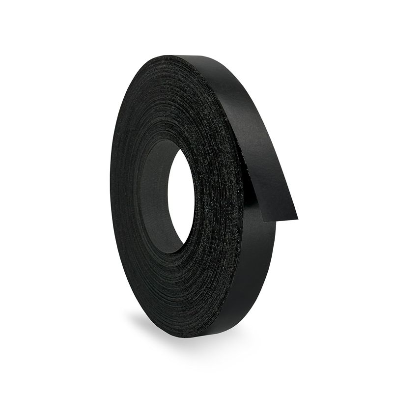 Black Melamine Edge Banding Tape 3/4 inch x 50 ft Iron On Adhesive Wood ...