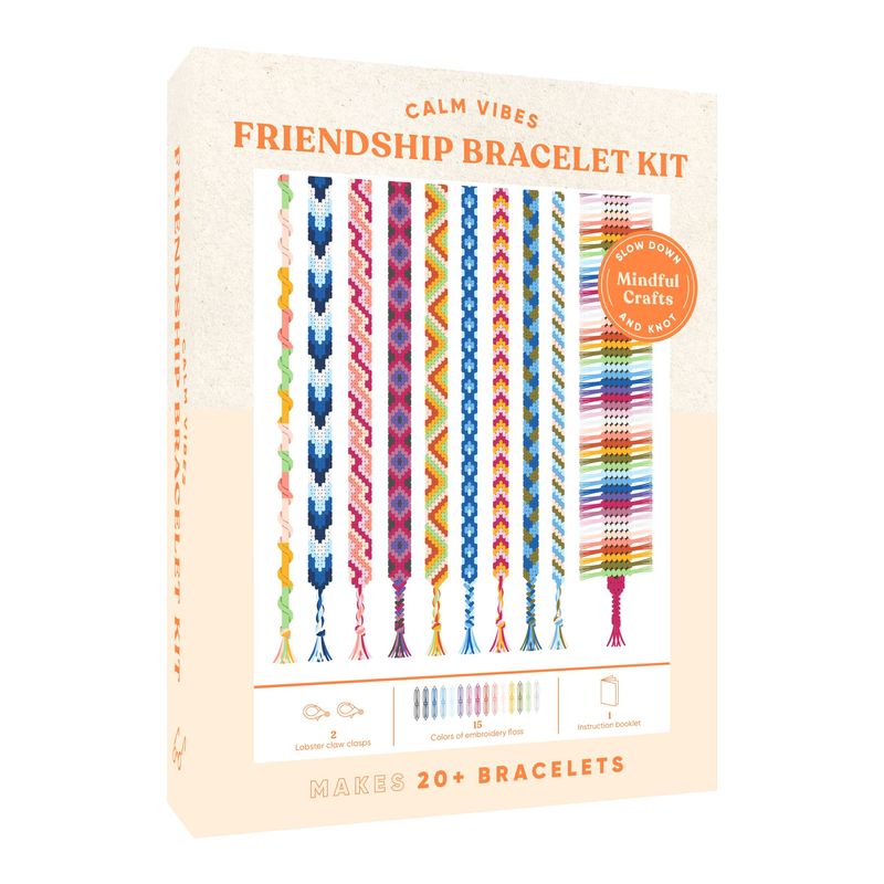 Chronicle Books Mindful Crafts: Friendship Bracelet Kit - Online ...