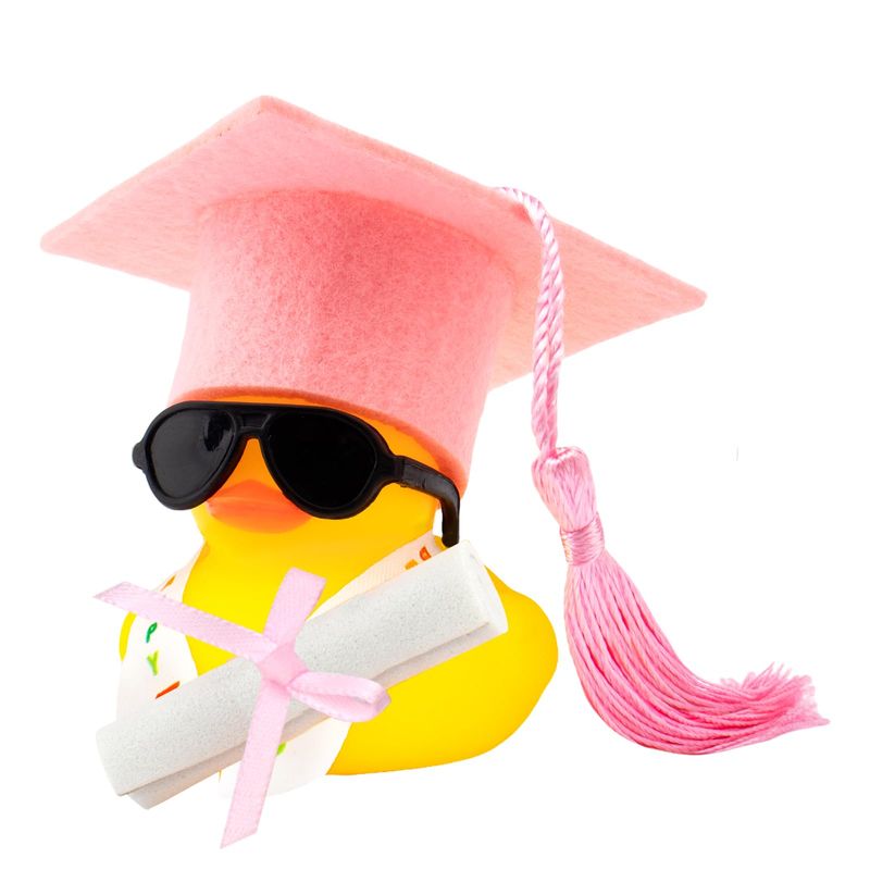 wonuu Rubber Duck Car Decoration Color Graduation Gift, Graduation Sash ...