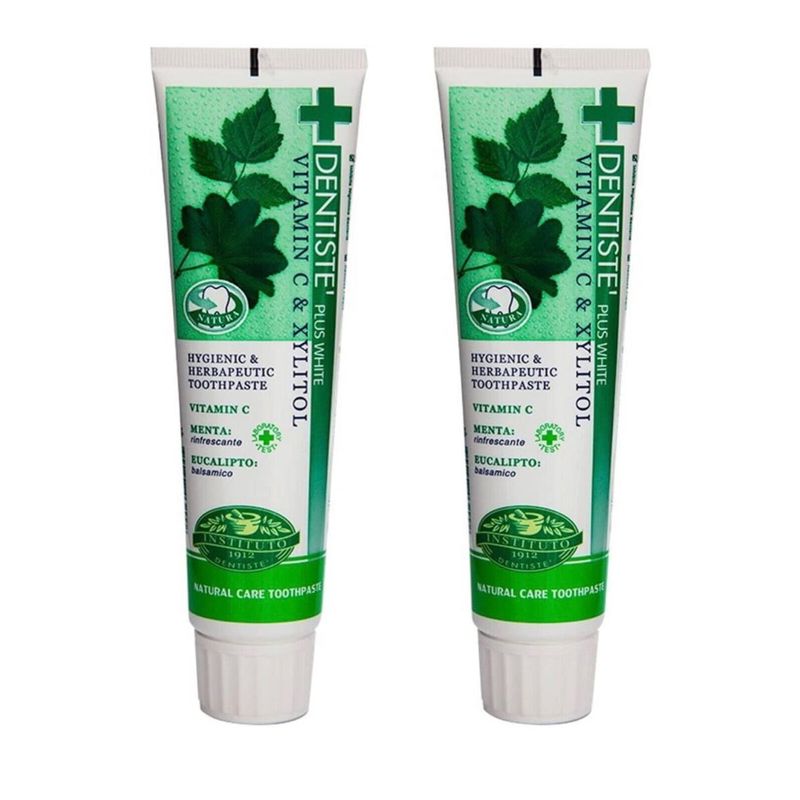Pack 2 -Dentiste' Plus White The Nighttime Vitamin C & Xylitol ...