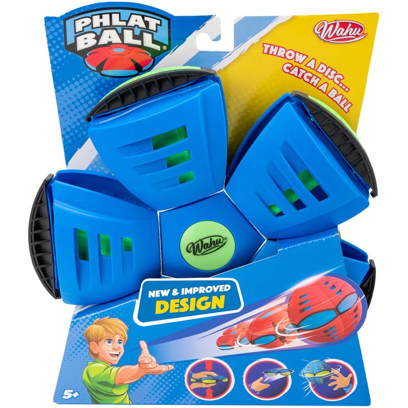 WAHU Phlat Ball Large - Blue (23cm) | Throw a Disc... Catch a Ball ...