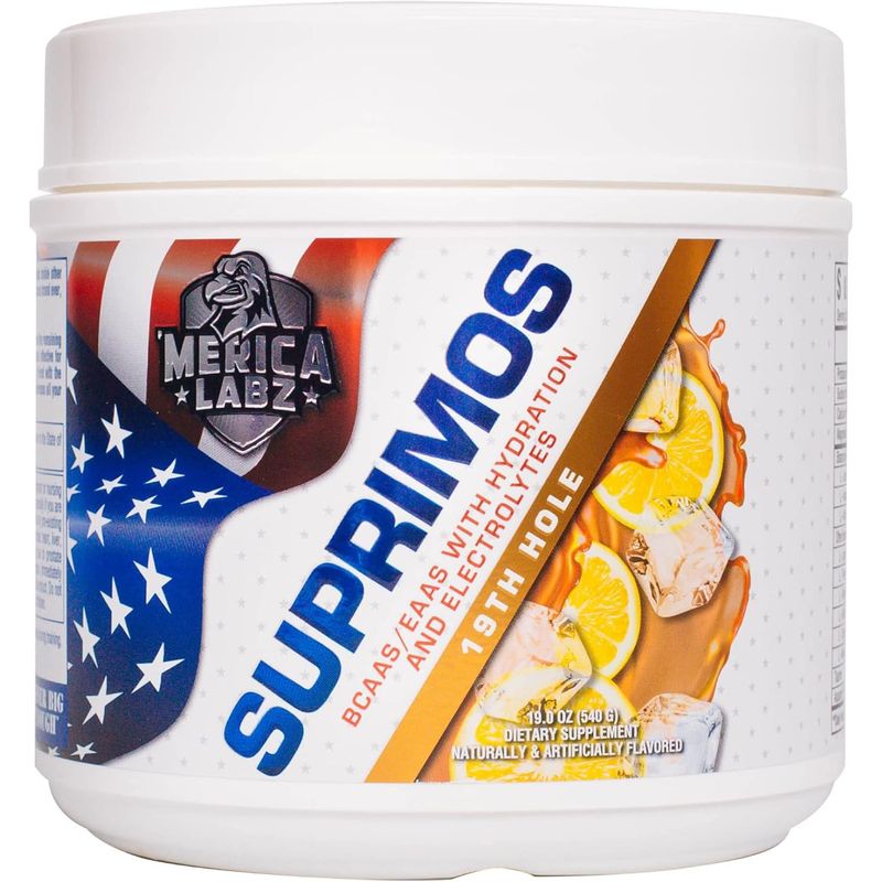 'Merica Labz Suprimos BCAA/EAA Supplement with Eletrolytes for Maximum ...