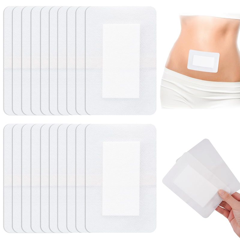 Pack of 20 Adhesive Wound Dressings（100mm X 150mm Sterile Dressings for ...