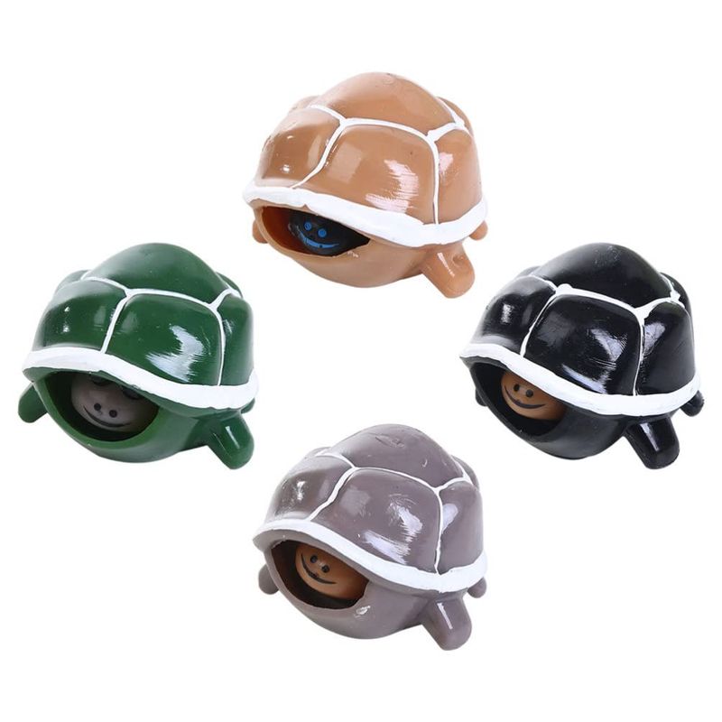 Kisangel Turtle 4pcs Turtle Turtle Soft Stress Balls Turtle Pop Out ...