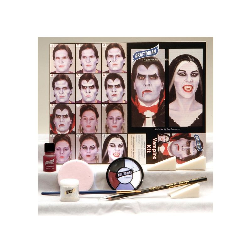 Graftobian Vampire Character Makeup Kit - Vampire Makeup Set for ...