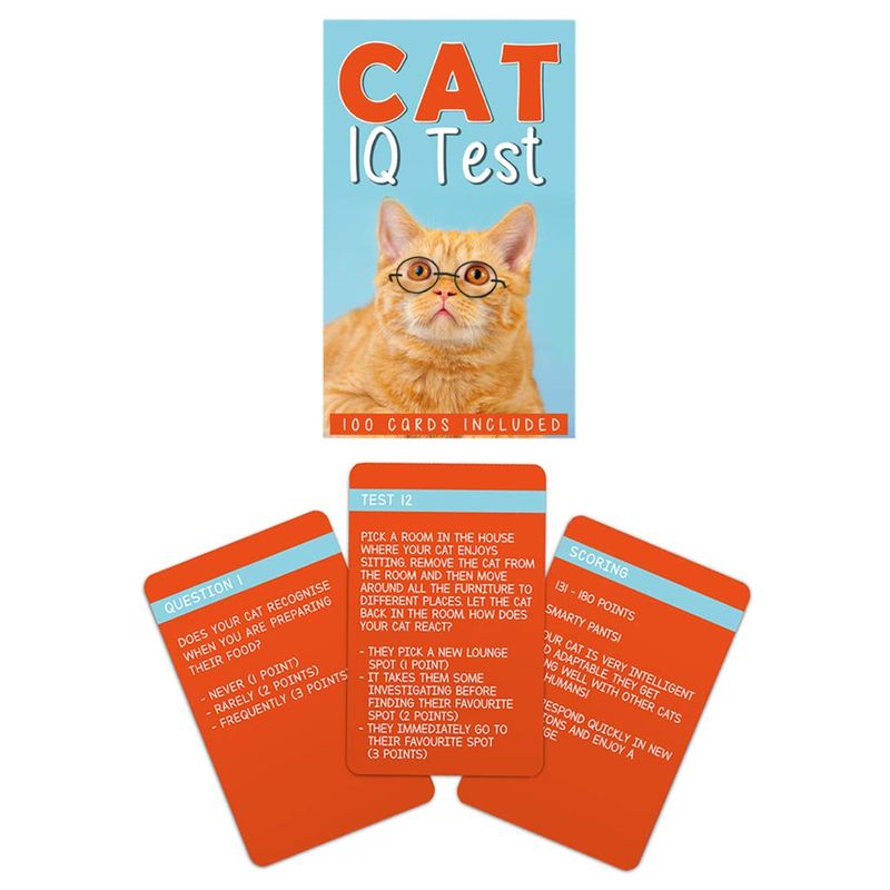 Gift Republic GR490092 Cat IQ Test - Online Marketplace - EveryMarket