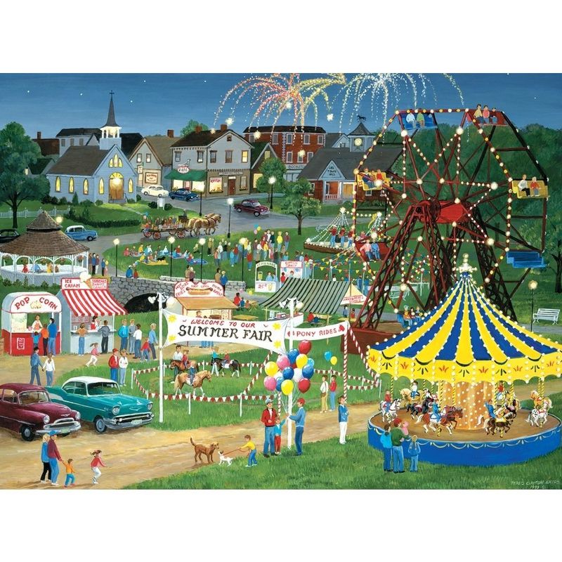 Lafayette Puzzle Factory Country Fair 500 Piece Puzzle - Online ...
