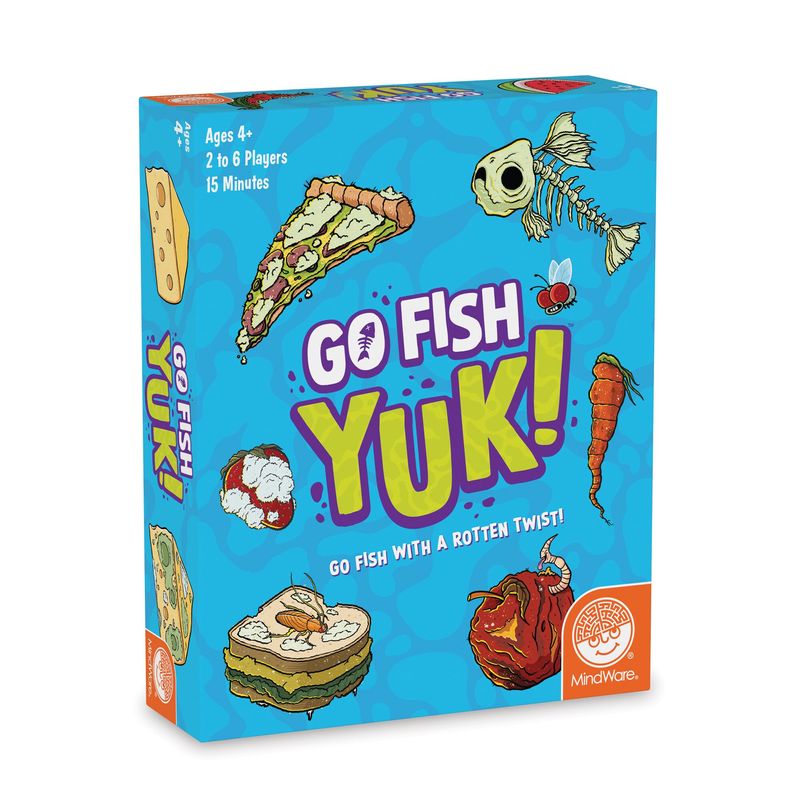 MindWare Go Fish Yuk! - A Silly Twist On The Classic Go Fish Card Game ...
