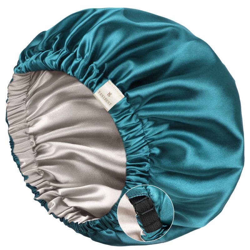 YANIBEST Silk Bonnet for Sleeping Satin Bonnet Hair Bonnets for Black ...