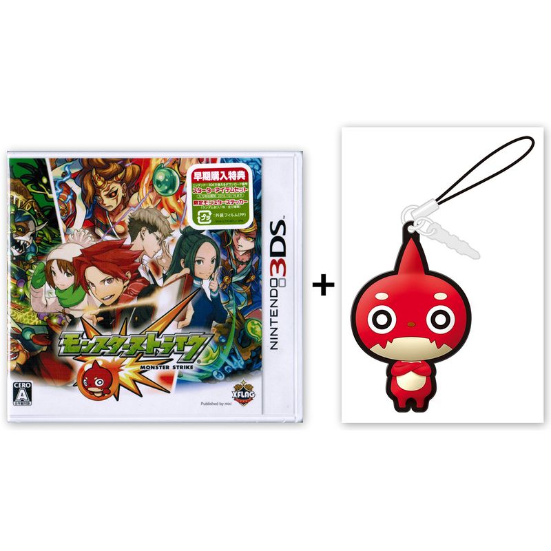 3DS Monster Strike [Preorder oragoniyafonzyakkumasukotto with [Early ...