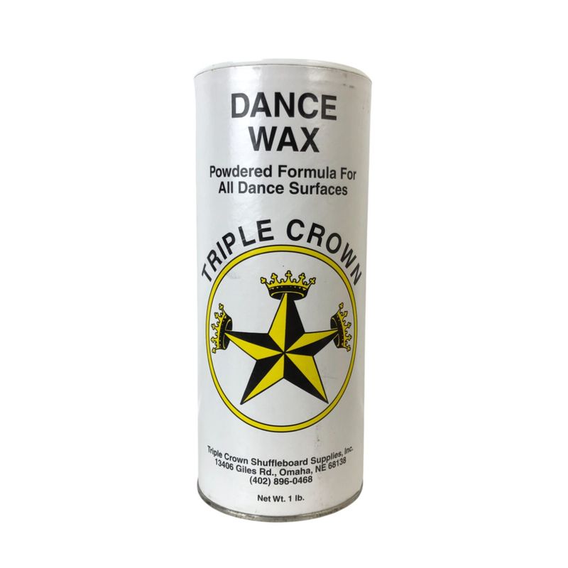 (ONE) DANCE FLOOR WAX, POWERED, 16 oz CAN, TRIPLE CROWN, REDUCES ...