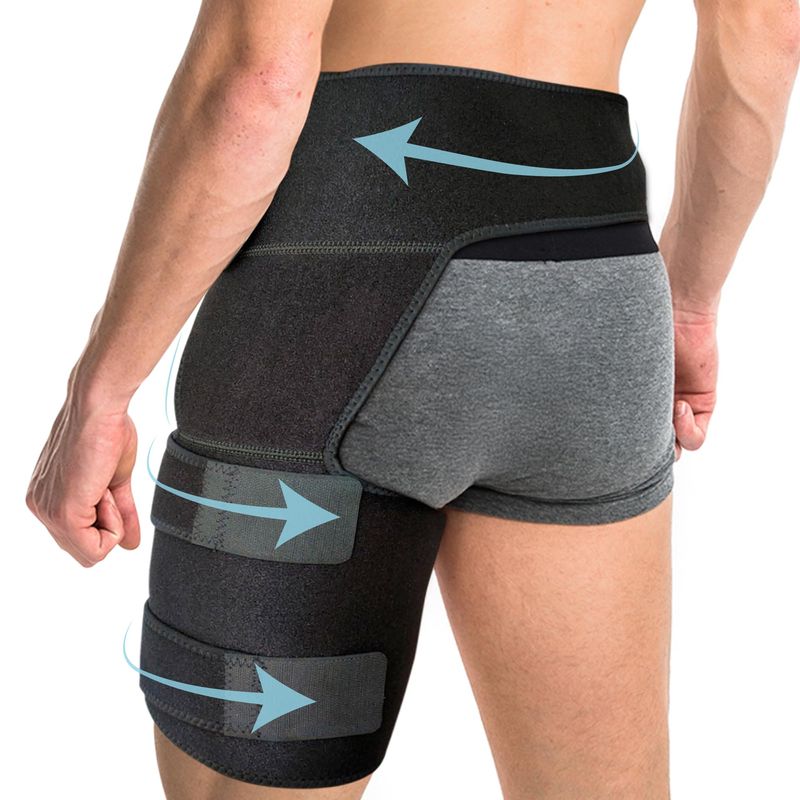 Doctors Designed Stabilizing Thigh Brace Hip Joint Support for Sciatica ...