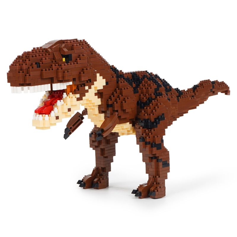 Geniteen Building Block Dinosaur Model Micro Mini Blocks Dinosaur ...