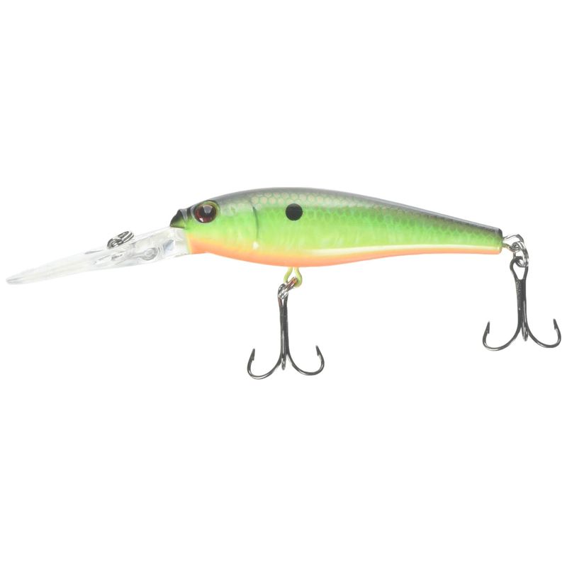 Berkley Flicker Minnow Fishing Lure, Slick Chartreuse, 1/2 oz, 4 1/2in ...