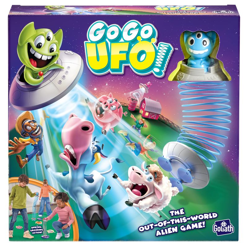 Goliath Go Go UFO, Board Games from 6 Years, Family Game for 2 to 6 ...
