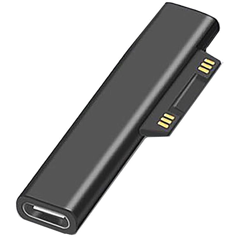 USB-C to Surface Pro Rapid Charge Adapter 15V/3A 65W PD Type-C Charger ...