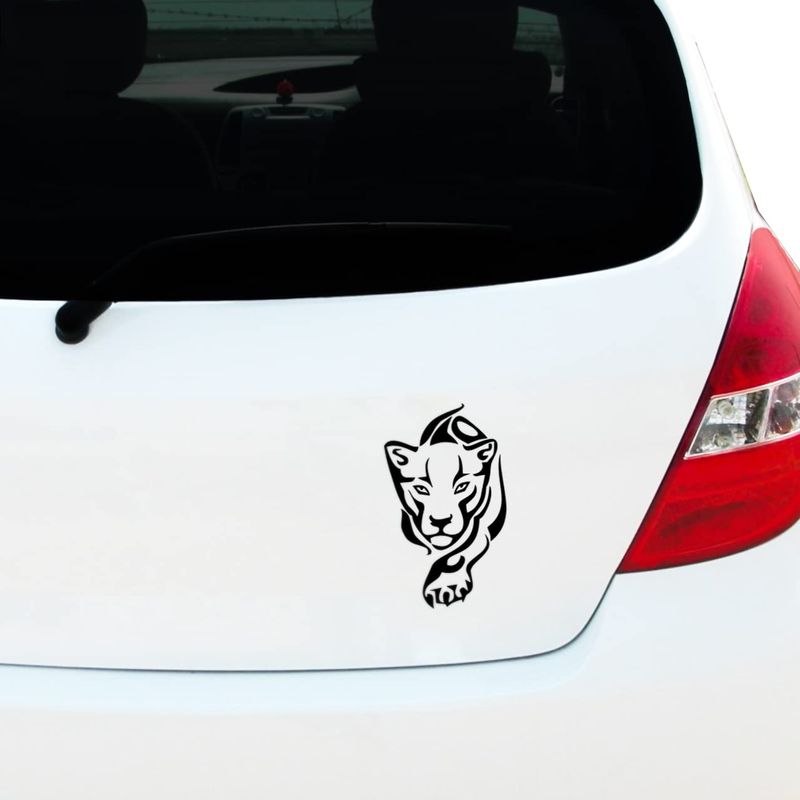 Tiger Sticker, Vinyl Decal Sticker, Car Window Sticker, Car Bumper ...