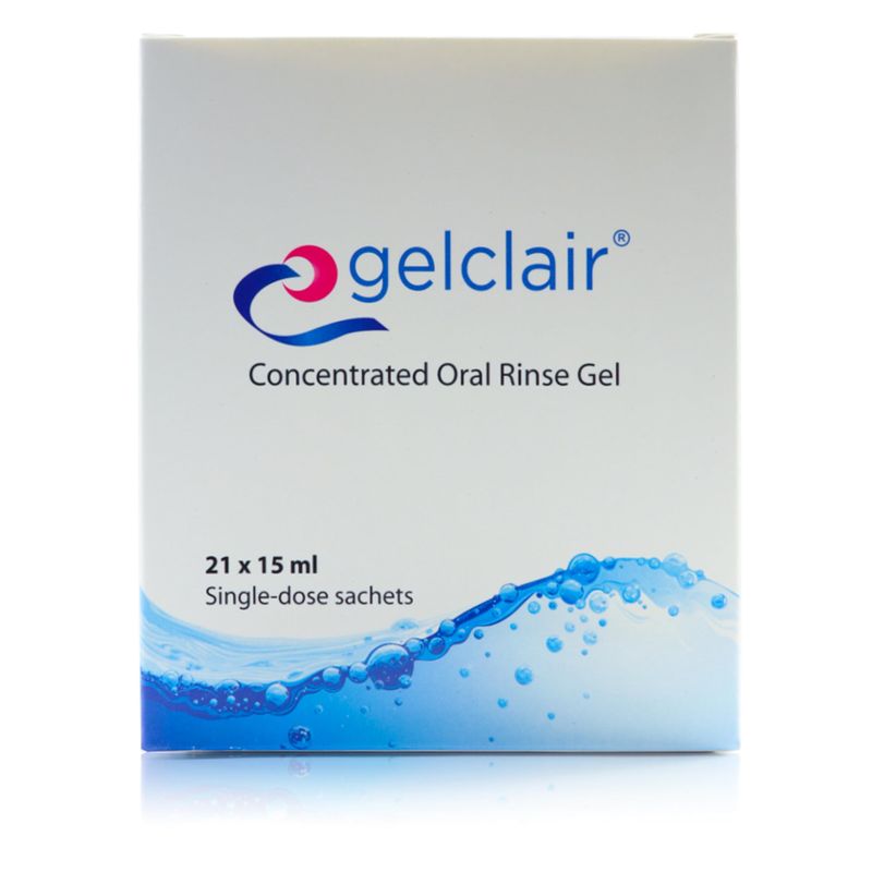 Gelclair Concentrated Oral Rinse, 21 Count x 15ml Sachets, Mucositis ...