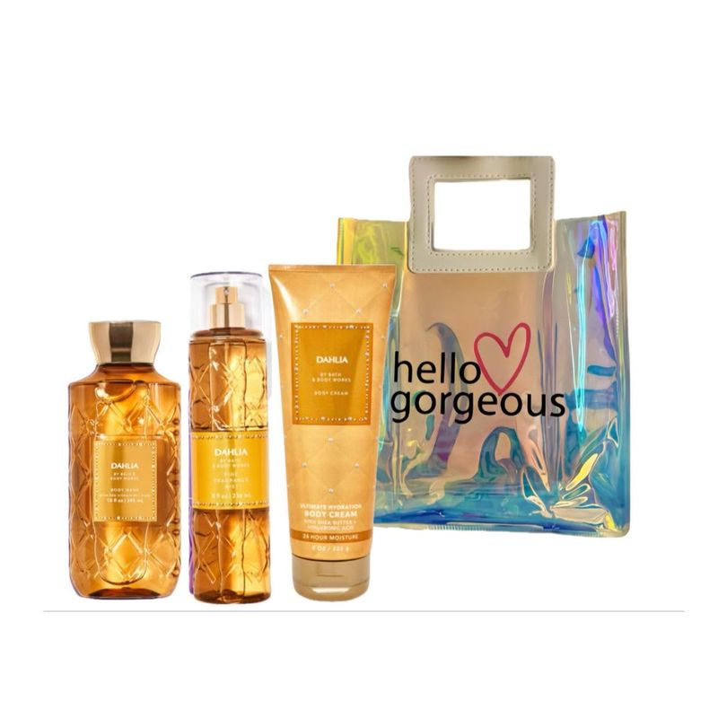 Bath & Body Works - Dahlia - 3 Piece Bundle - Spray - Body Cream ...