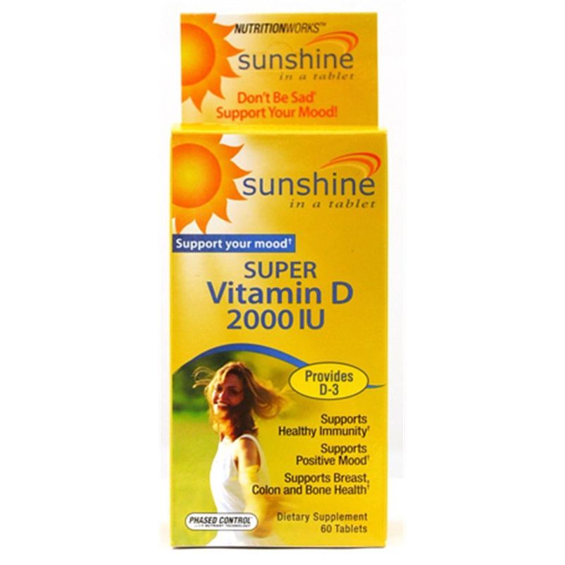 Windmill sunshine super vitamin D 2000 IU phased control dietary ...