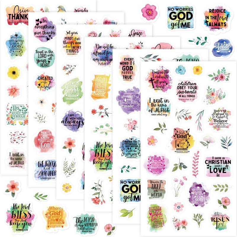 Christian Stickers Bible Verse Stickers for Journaling Scripture ...