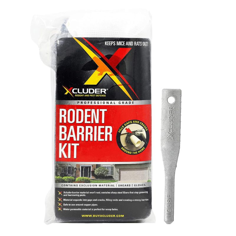 Xcluder Rodent Control Fill Fabric, Large DIY Kit with Inspection and ...