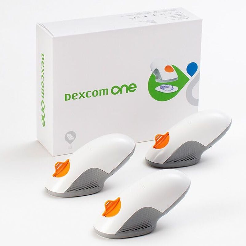 Dexcom ONE SENSOR 3 Pack | 30 DAY VALUE BUNDLE | Bluetooth Glucose ...