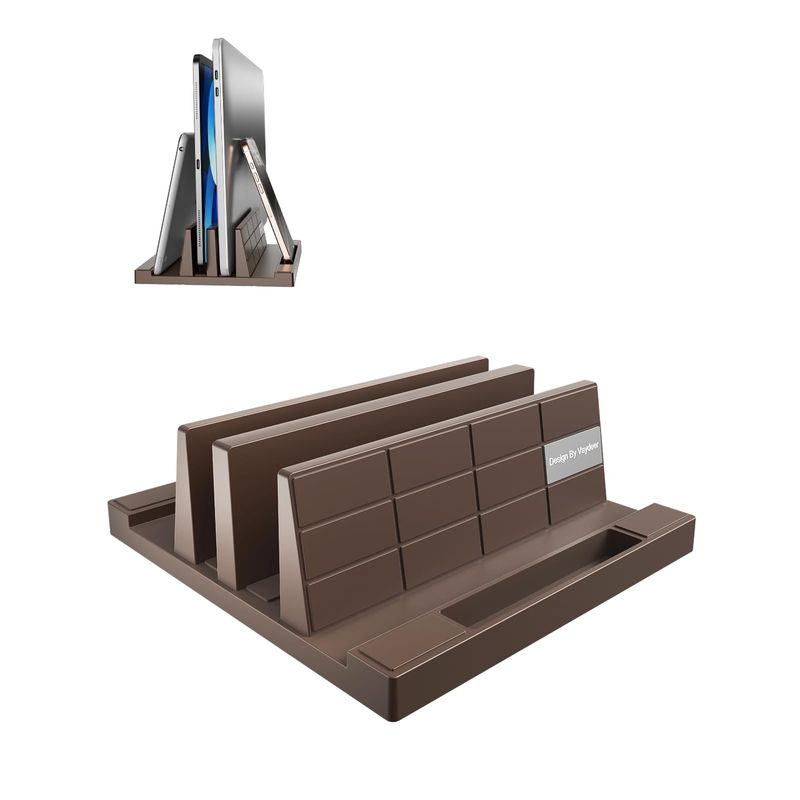 VAYDEER Vertical Laptop Stand, PC Stand, Vertical Mount, Mobile Phone ...
