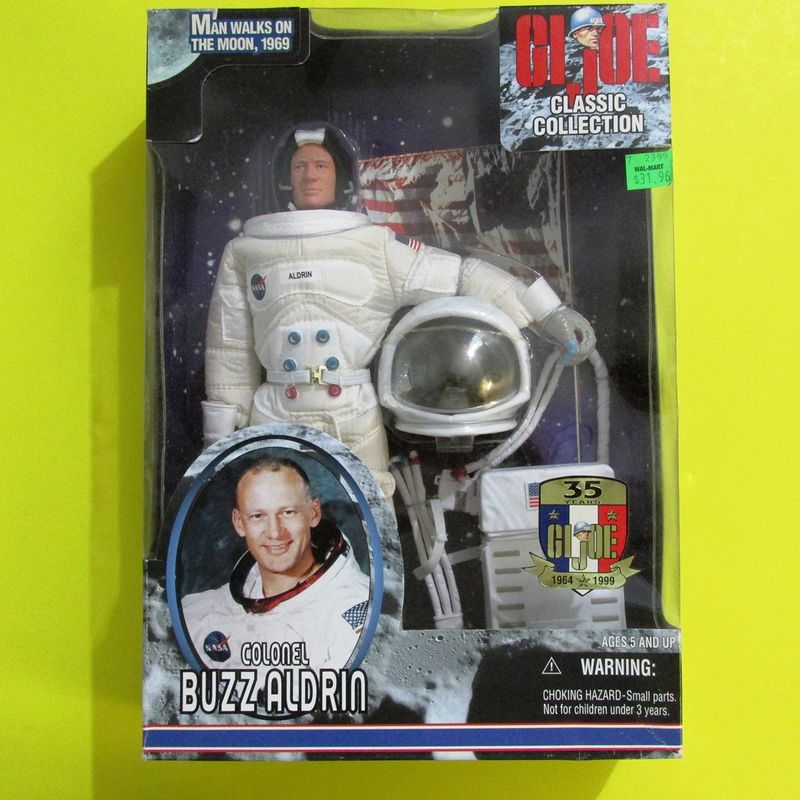 GI Joe Classic Collection Colonel Buzz Aldrin Astronaut in NASA Space ...