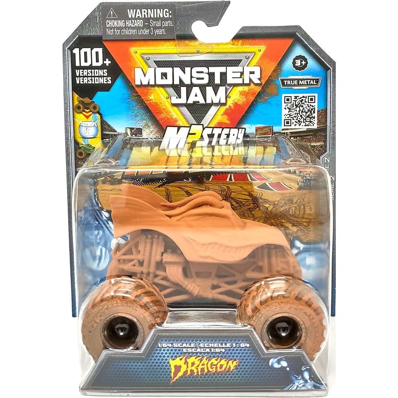 Monster Jam, Mystery Mudders, Official Die-Cast Monster Truck, Wash to ...
