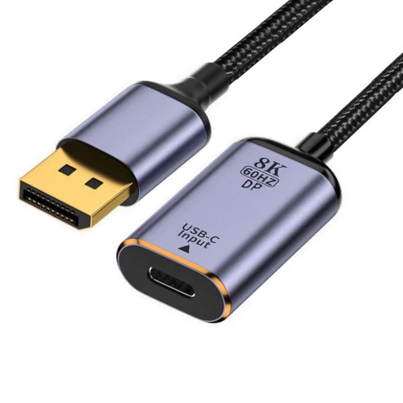 chenyang USB C to Displayport Cable,USB Type C Female Input to ...