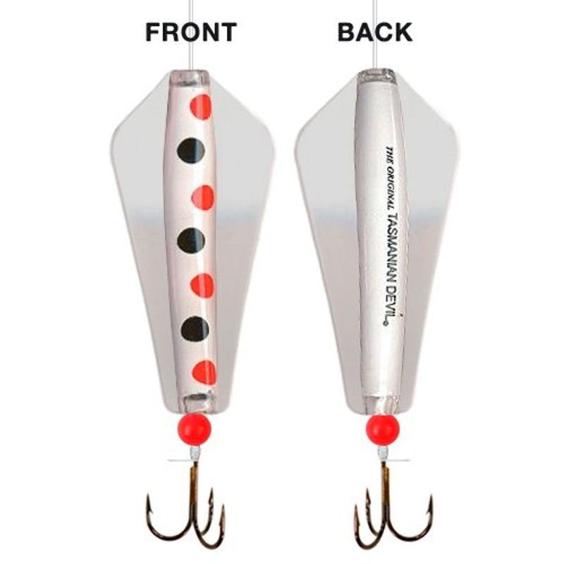 Tom's Taz Lures 004 Clown - 7 gram Tasmanian Devil Fishing Lure ...
