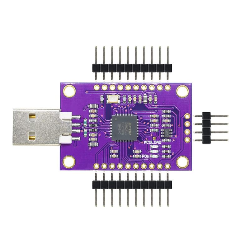 Hailege High Speed Multifunction FT232H Serial Port Module FT232H USB to JTAG UART FIFO SPI I2C ...