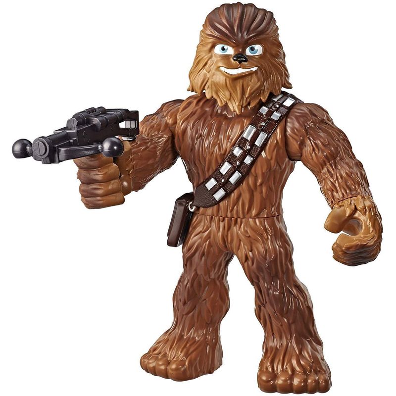 STAR WARS Galactic Heroes Mega Mighties Chewbacca 10-Inch Action Figure ...