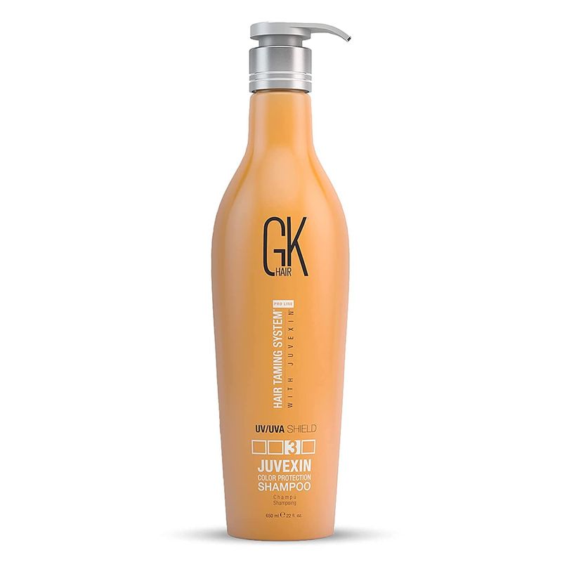 GK HAIR Global Keratin Colored Shield Shampoo (22 Fl Oz/650ml) - Deep ...