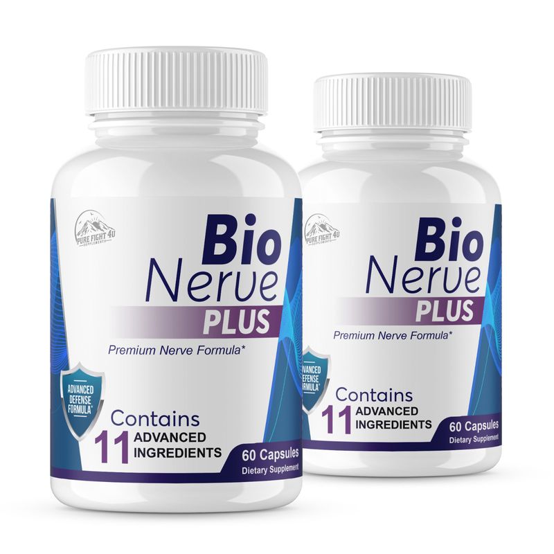 Bio Nerve Plus, Nerve Pain Relief & Neuropathy Support Capsules - 2 ...