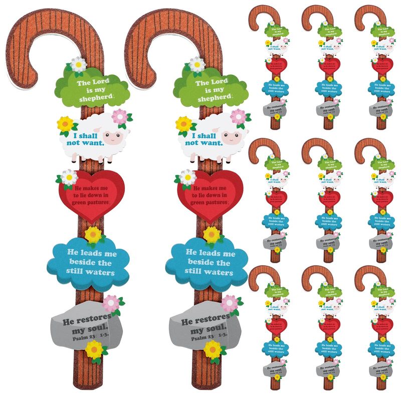 Peryiter 24 Pcs Religious Crafts for Kids Bible Crafts Sunday School ...