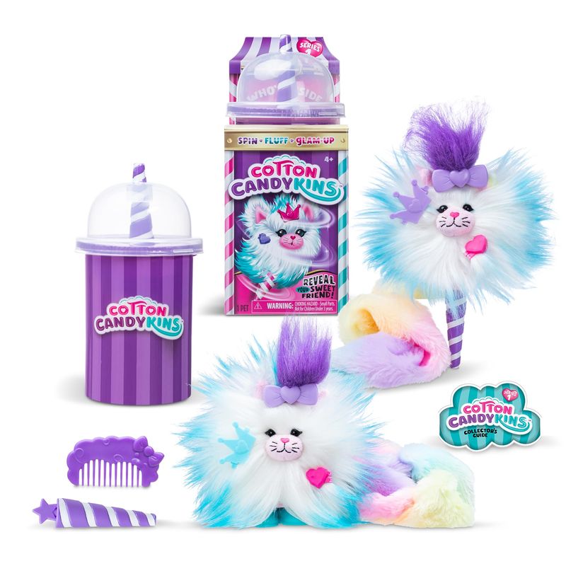 Cotton Candykins - Surprise Collectible Plush, Furry Stuffed Animal ...
